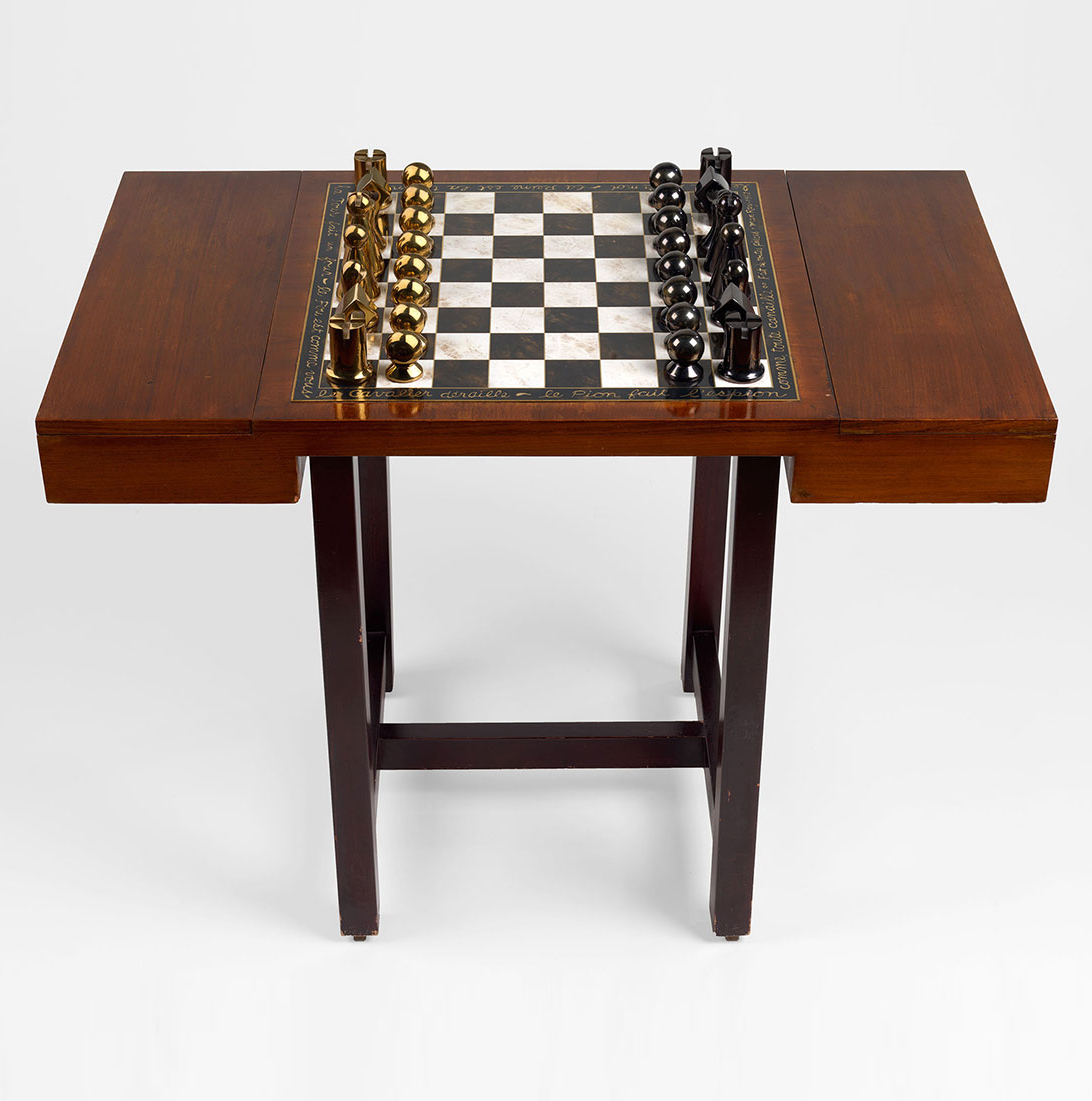Man Ray: Chess Set and Table — Prahlad Bubbar